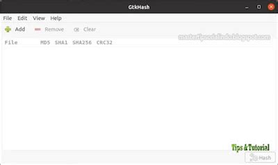 Cara Verifikasi Checksum Di Linux Mastertipsorialindo