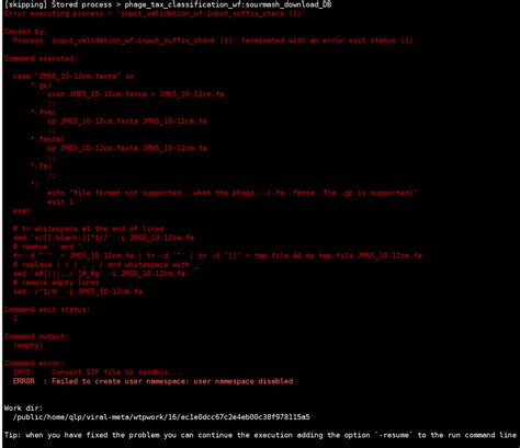 could not run wtp · issue 156 · replikation what the phage · github