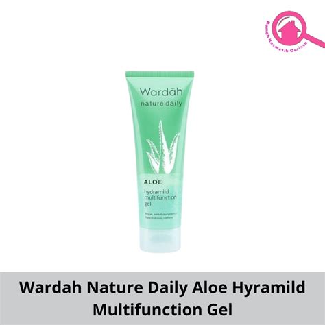 Jual Wardah Aloe Hydramild Multifunction Gel 100ml Shopee Indonesia