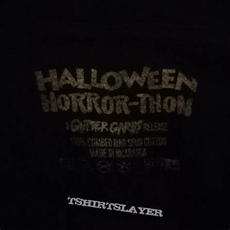 Gutter Garbs Halloween Horror Thon Tshirtslayer Tshirt And