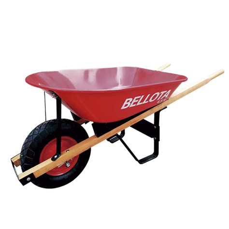 Carretilla madera llanta neumática 4 5 ft Bellota
