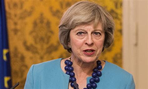 Theresa May Launches A £33m War On Modern Slavery Daily Mail Online