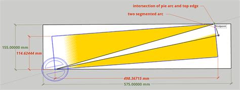 how to rotate rectangular component such that two edges are touching