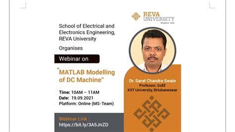 Kiit Faculty Delivers Invited Talk On Electrical Machine Modelling