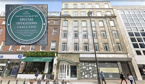64 Baker Street W1london Was The Headquarters Of The Special