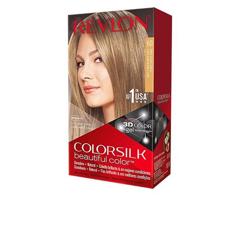 COLORSILK Tinte 60 Rubio Oscuro Cenizo Revlon Tintas Perfumes Club