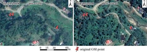 Example Of An Original NRSC Landslide Polygon Which Was Separated And
