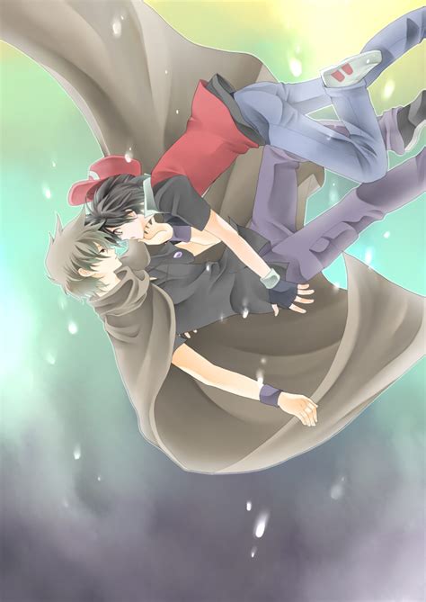 Red And Blue Oak Pokemon And More Drawn By Suzusawa Aki Danbooru