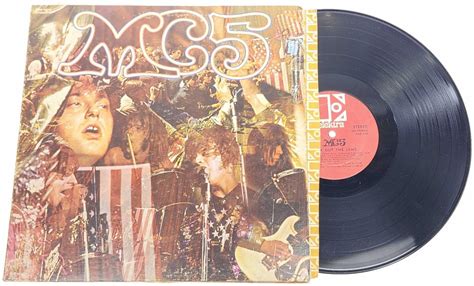Lot MC5 Kick Out The Jams Uncensored Elektra LP