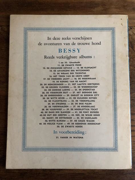 Bessy SC Deel 50 De Zwarte Horde 1e Druk 1963 Studio