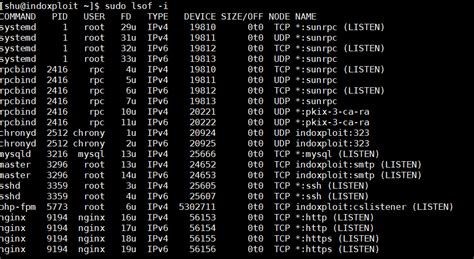 Memeriksa Listening Port Menggunakan Terminal Linux Linuxsec