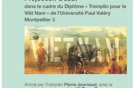 06 03 20 18 à 20h Projection De «guerre Du Viêtnam Les Traces