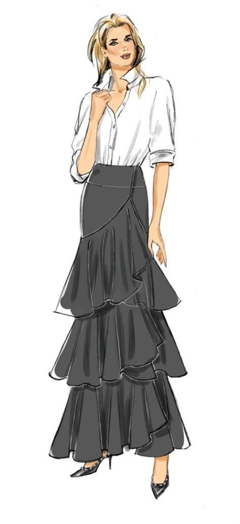 Pin von Kö ln auf Alles rund um Mode 2 Rock nähen Vogue muster Vogue