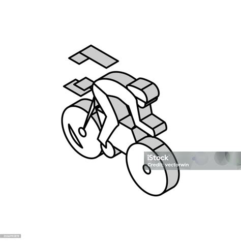 사이클링 스포츠 아이소 메트릭 아이콘 벡터 일러스트 레이 션 Health에 대한 스톡 벡터 아트 및 기타 이미지 Health