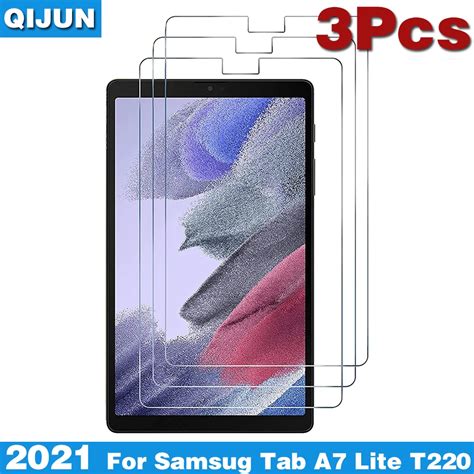 스크린 보호 필름 삼성 갤럭시 탭 A7 라이트 Sm T225 T220 용 87 인치 스크래치 방지 9h 경도 강화