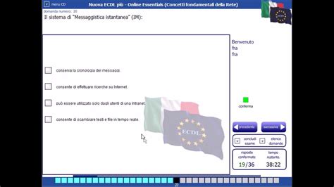 Ecdl Online Essentials Simulazione 02 Youtube
