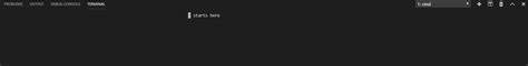 Integrated Terminal Not Displaying Anything When Started · Issue 68060 · Microsoftvscode · Github
