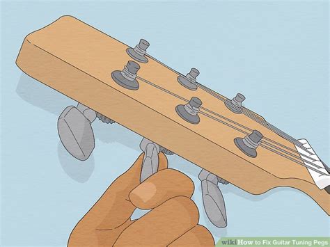 Simple Ways To Fix Guitar Tuning Pegs WikiHow