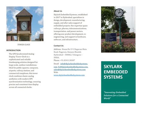 Black Mild Steel Gps Synchronised Analog Display Tower Clock At ₹ 98000