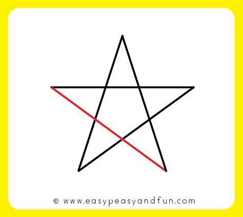 How To Draw A Star Step By Step Tutorial