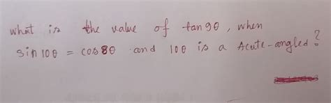 Trigonometric Ratios Of Complementary Angles Videos ICSE Class 10