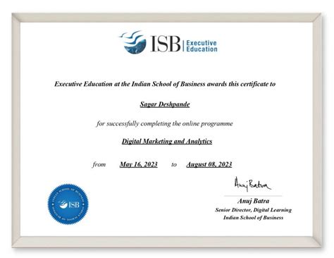 Sagar Deshpande On Linkedin Digitalmarketing Analytics Isb Executiveeducation 19 Comments