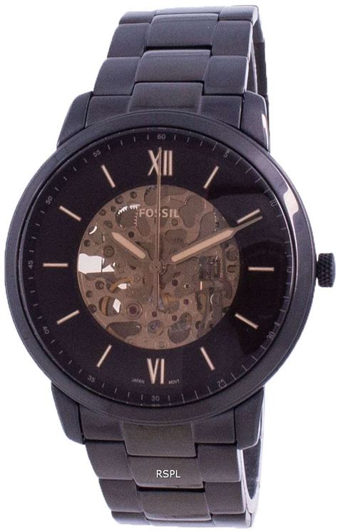 Fossil Neutra Automatic Skeleton Dial Me3183 Mens Watch Zetamarket