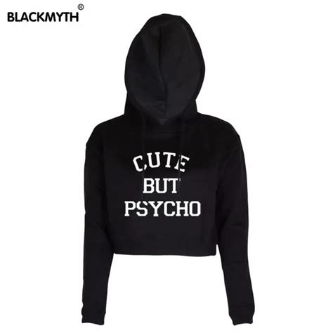 Buy Casual Women Hoodies Long Sleeve Cute But Psycho