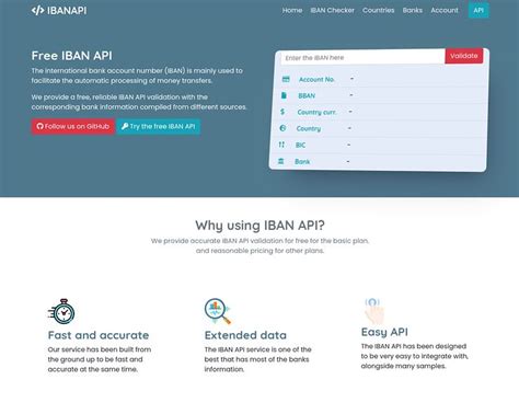 Trendy Startups Ibanapi Validate Iban Api And Get Bank Information From The Iban
