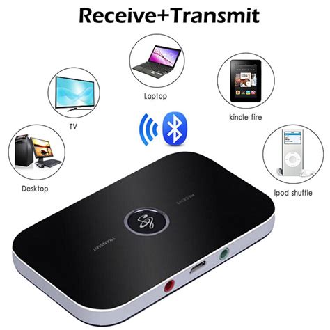 B6 Bluetooth 50 Transmisor De Audio Receptor Rca 35mm Aux Jack Usb