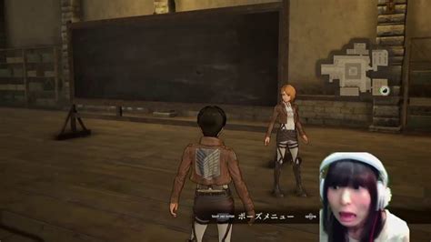 進撃の巨人【ps4】ゲーム女子実況【youtubelive】14【attack On Titan】 Youtube