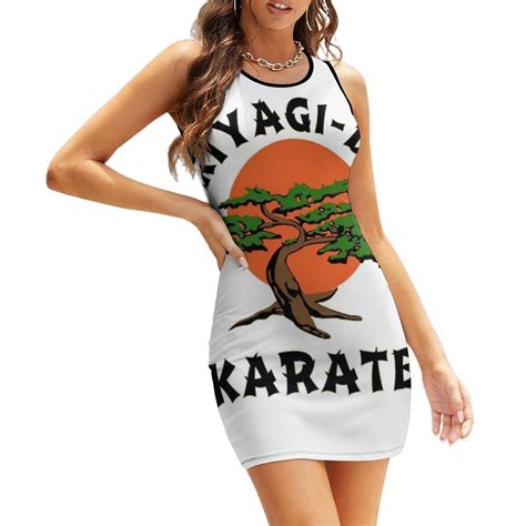Miyagi Do Karate Square Neck Dress New Plus Size Elegant Women Waist