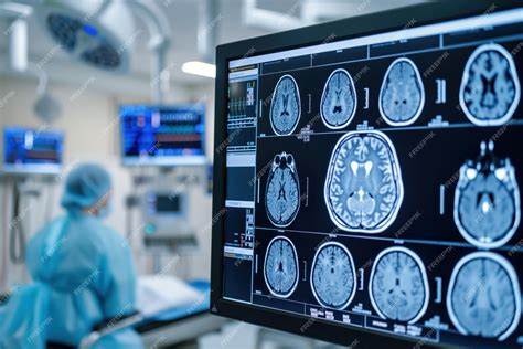 Premium Photo Comatose Patient Is Subjected To Tomographic Analysis