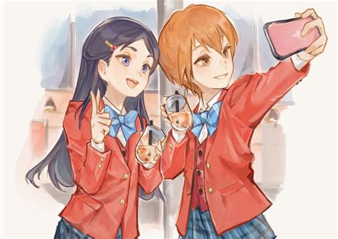 Misumi Nagisa And Yukishiro Honoka Precure And 1 More Drawn By