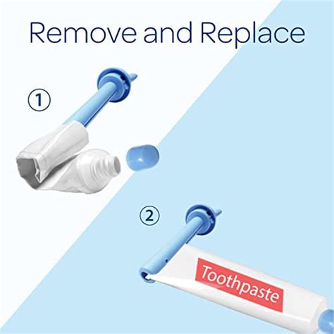 Hikaru Rolling Toothpaste Squeezer With Suction Cup And Silicone Cap