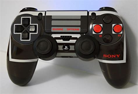 Ds4 Controller Skin Ninretro Flamingtoast