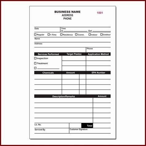 Pest Control Service Contract Template Template 1 Resume Examples