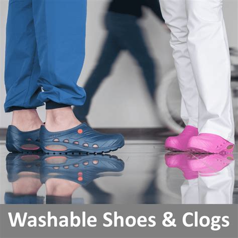 Washable Nursing Clogs For Men