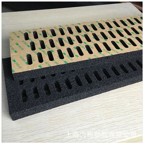 开孔EPDM泡棉 三元乙丙开孔泡棉 石材吊具真空吸盘海绵