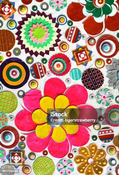 캔버스에 원래 추상적인 아크릴 회화의 보기를 닫습니다 그런 지 삽화의 조각입니다 독특한 그림 현대 미술 현대 미술에 꽃 환경 배경 엠보싱 3d 인쇄입니다 0명에 대한 스톡