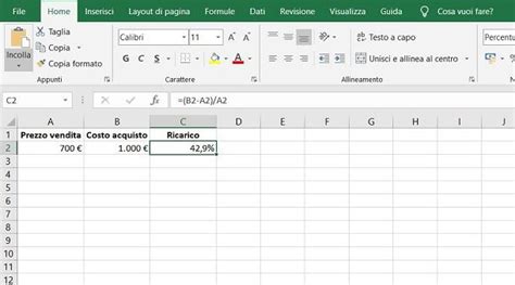 Come Calcolare La Percentuale In Excel Salvatore Aranzulla