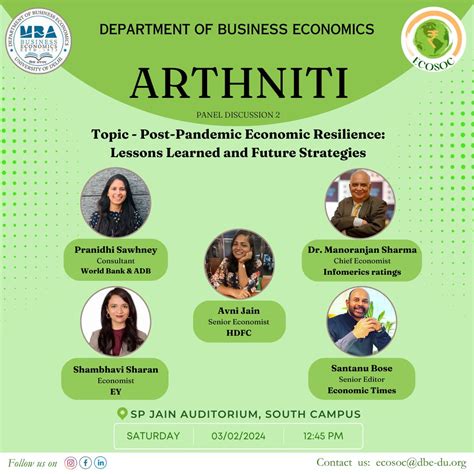 Arthniti2024 Dbe Ecosoc Pandemiclessons Sustainablefuture Ecosoc