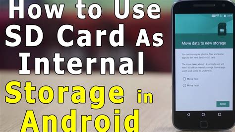 Sd Card Internal Storage Vs Portable Storage At Sam Wagner Blog