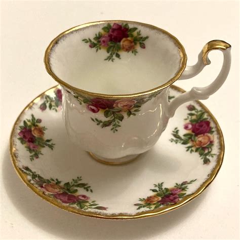 Royal Albert Old Country Roses Bone China Demitasse Espresso Coffee Cup