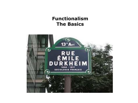 PPT Functionalism The Basics PowerPoint Presentation Free Download ID