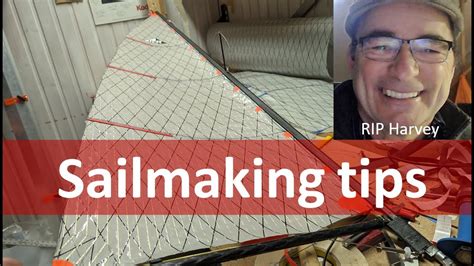 Sailmaking Tips YouTube
