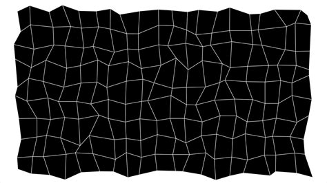 Black Rectangle With Wavy Grid Animation Animation With Black Square