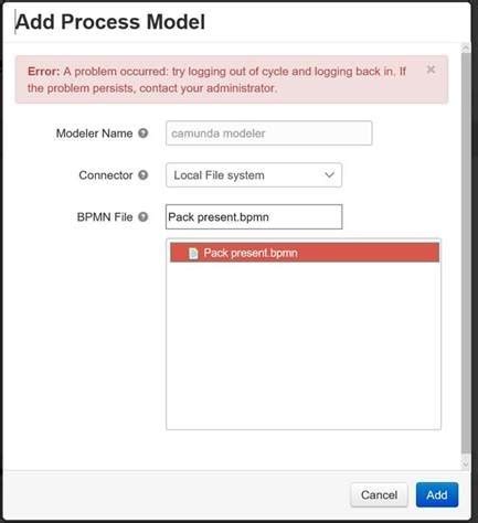 In Cycle Im Not Able To Create The Camunda Modeller Equivalent Discussion Questions