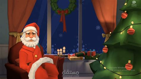 فيلم كرتون قصير عن بابا نويلسانتا كلوز مستقل