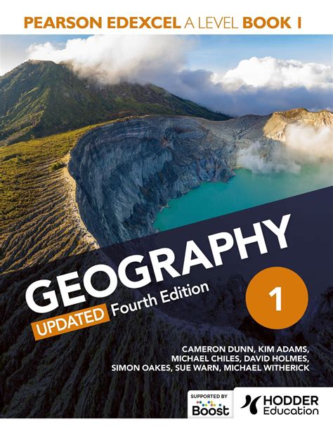 Pearson Edexcel A Level Geography Book 1 Updated Fourth Edition Ebook Por Cameron Dunn Epub